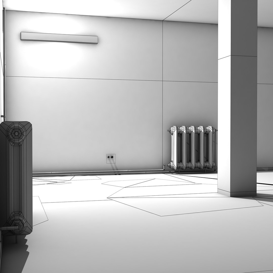 Room Interior Walls Tiles 3D - TurboSquid 1547120