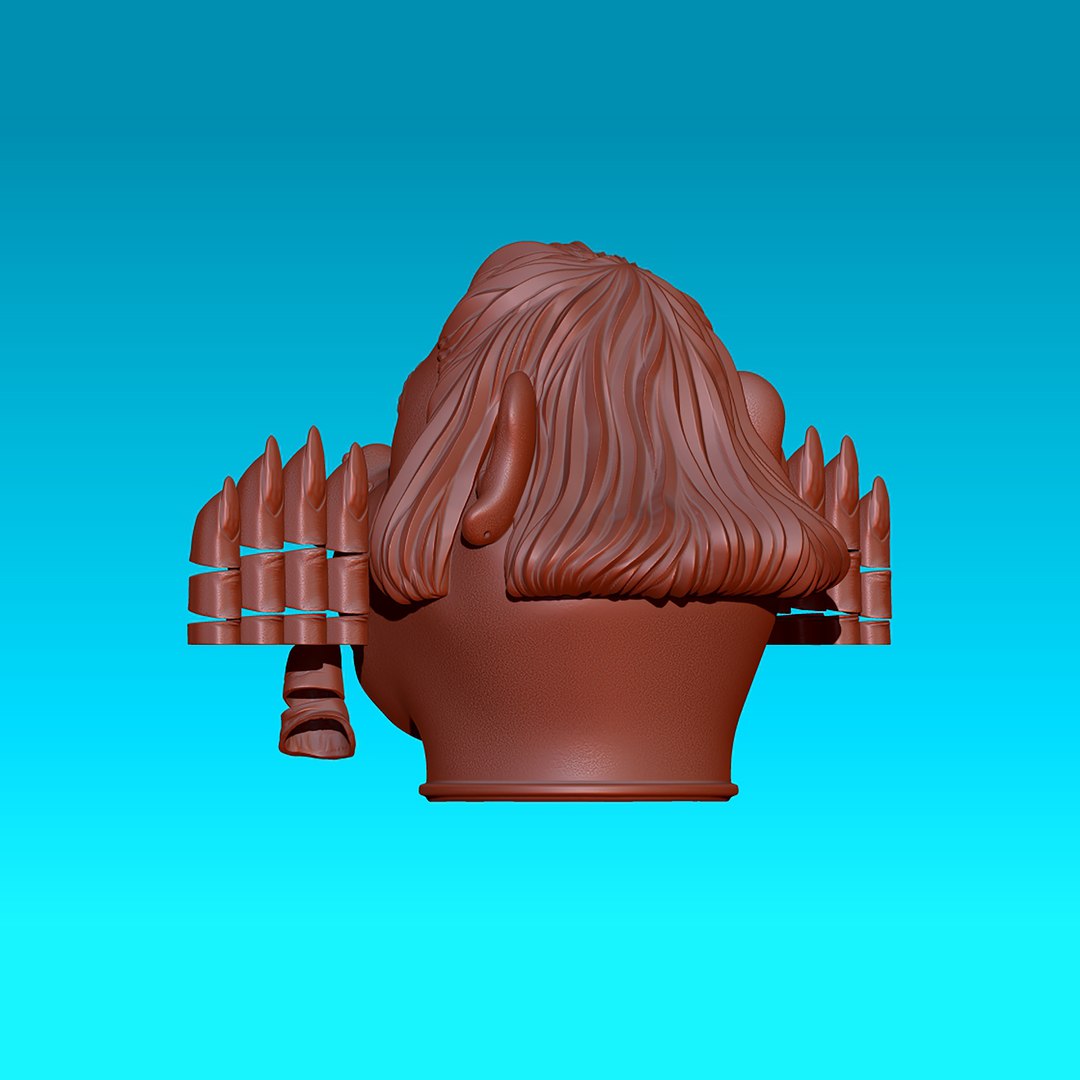 Titere bocon y 2 parpados - Mouth puppet and 2 eyelids model ...