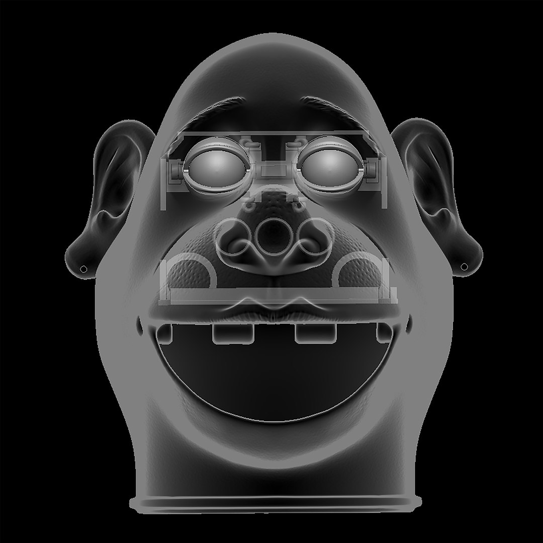 Titere bocon y 2 parpados - Mouth puppet and 2 eyelids model ...