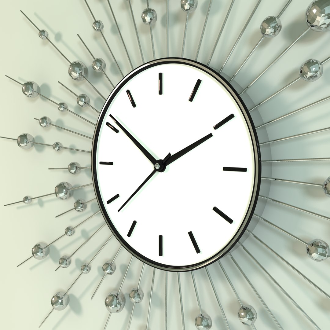 Free C4d Model Decorative Wall Clock
