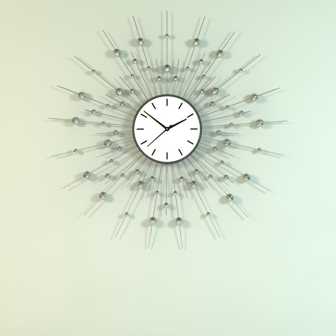 Free C4d Model Decorative Wall Clock