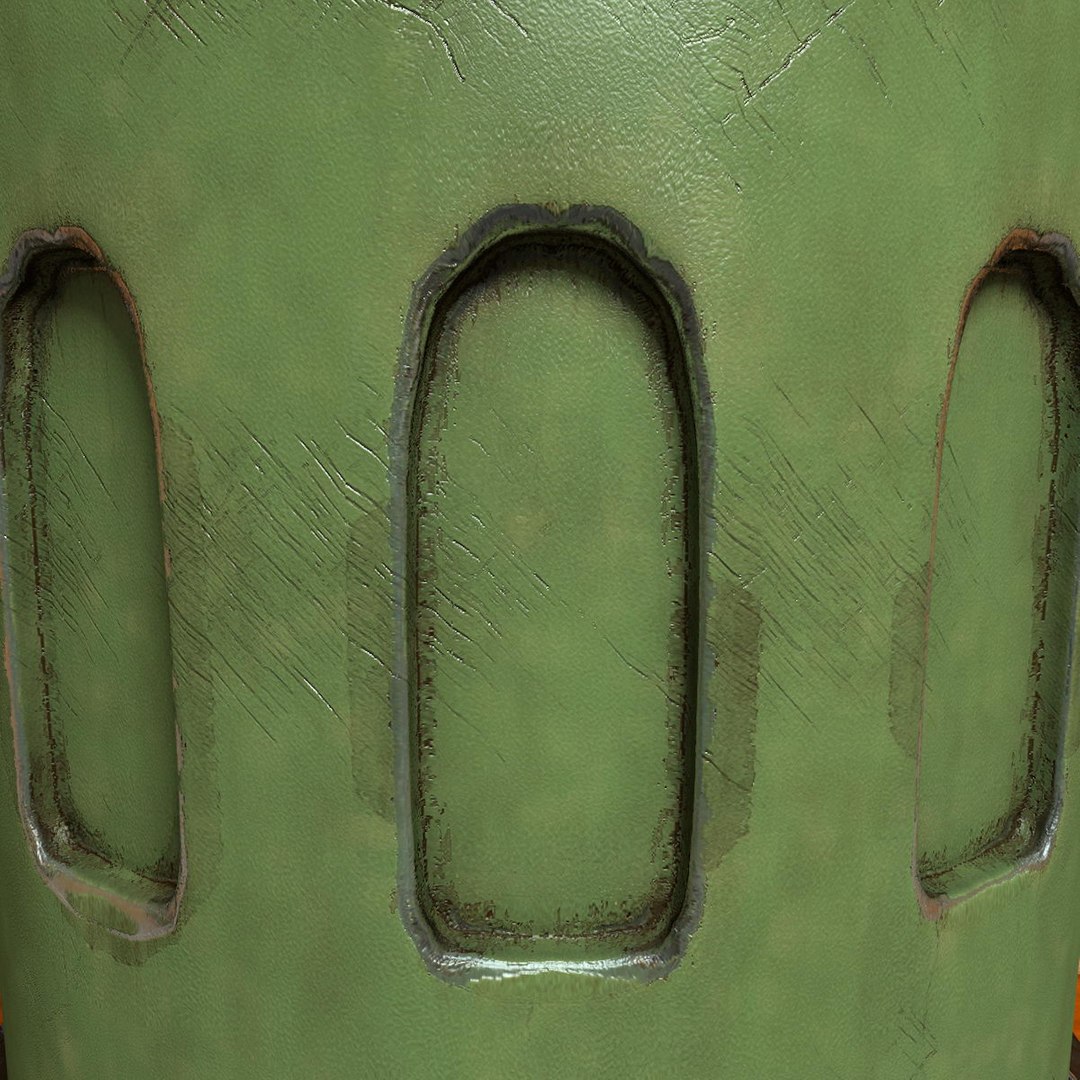 Cylindric Container 3d Obj