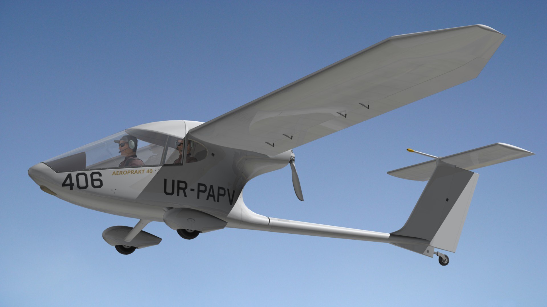 Aeroprakt A40 3D Model - TurboSquid 1452893