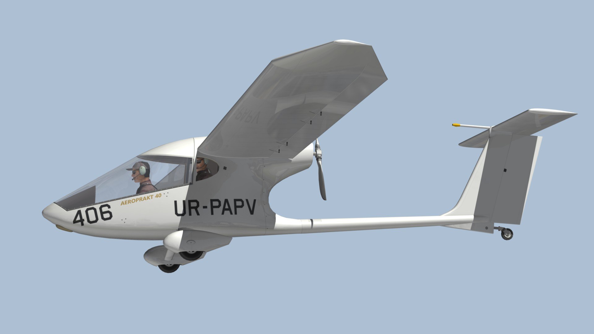Aeroprakt A40 3D Model - TurboSquid 1452893