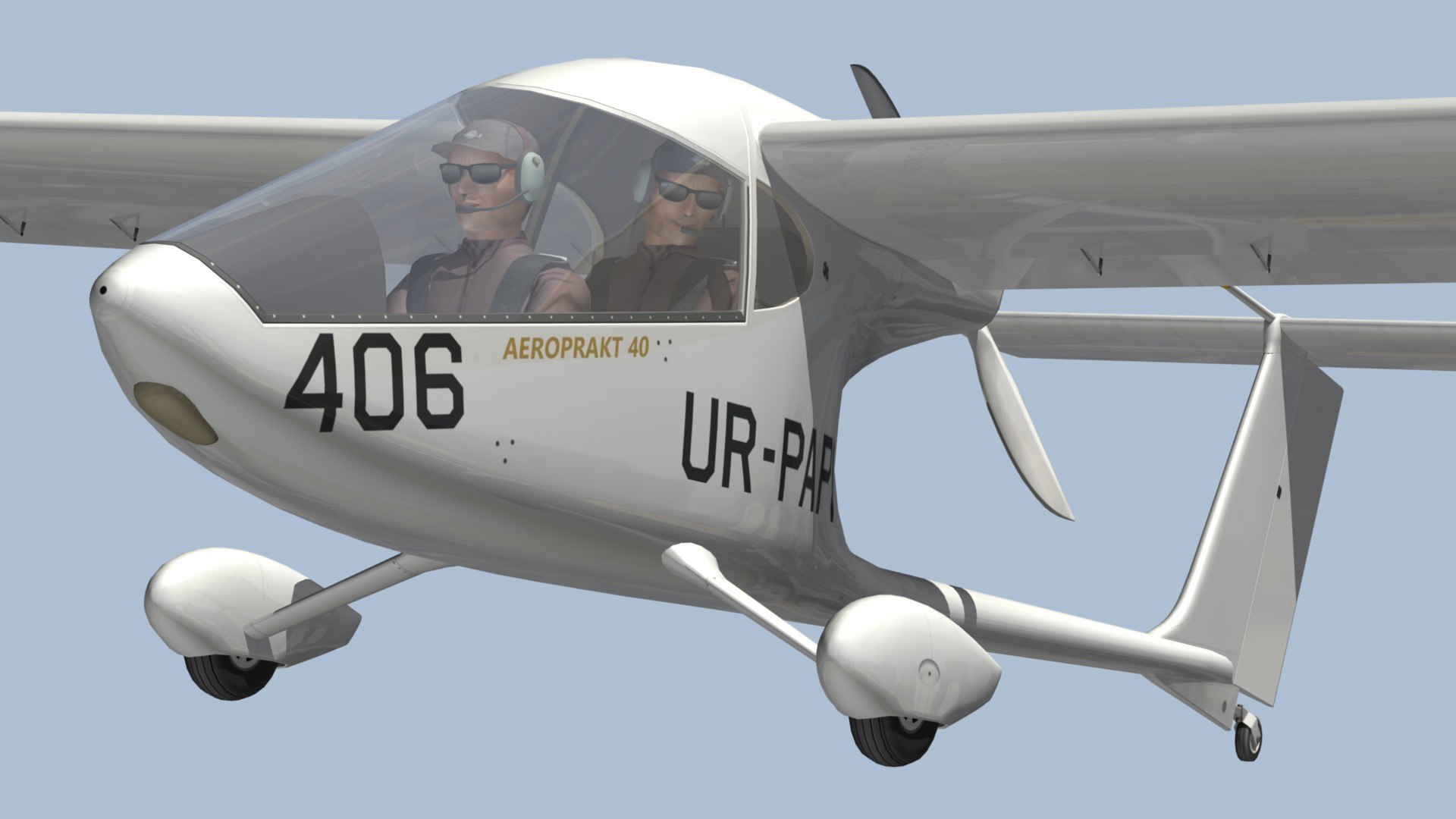 Aeroprakt A40 3D Model - TurboSquid 1452893