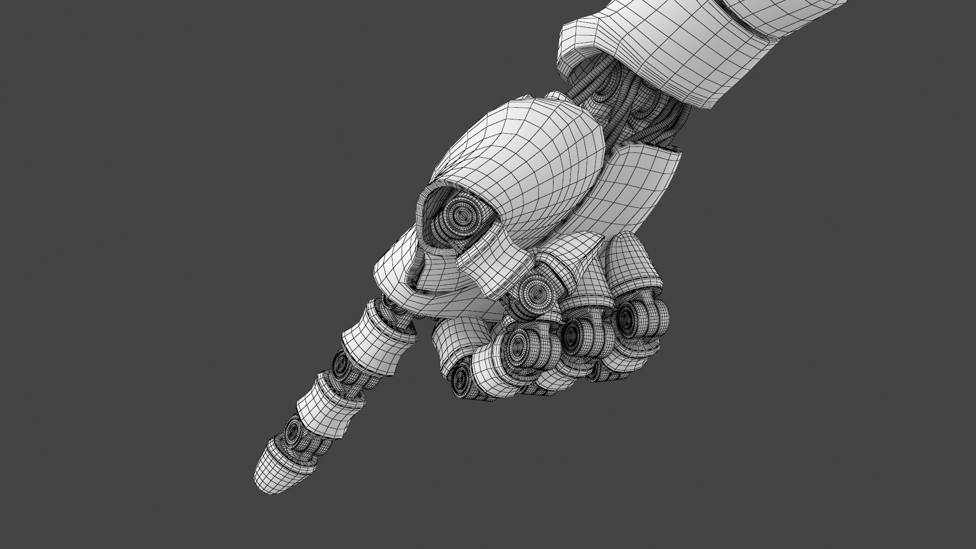 3D Robot Hand 2 - TurboSquid 1781713