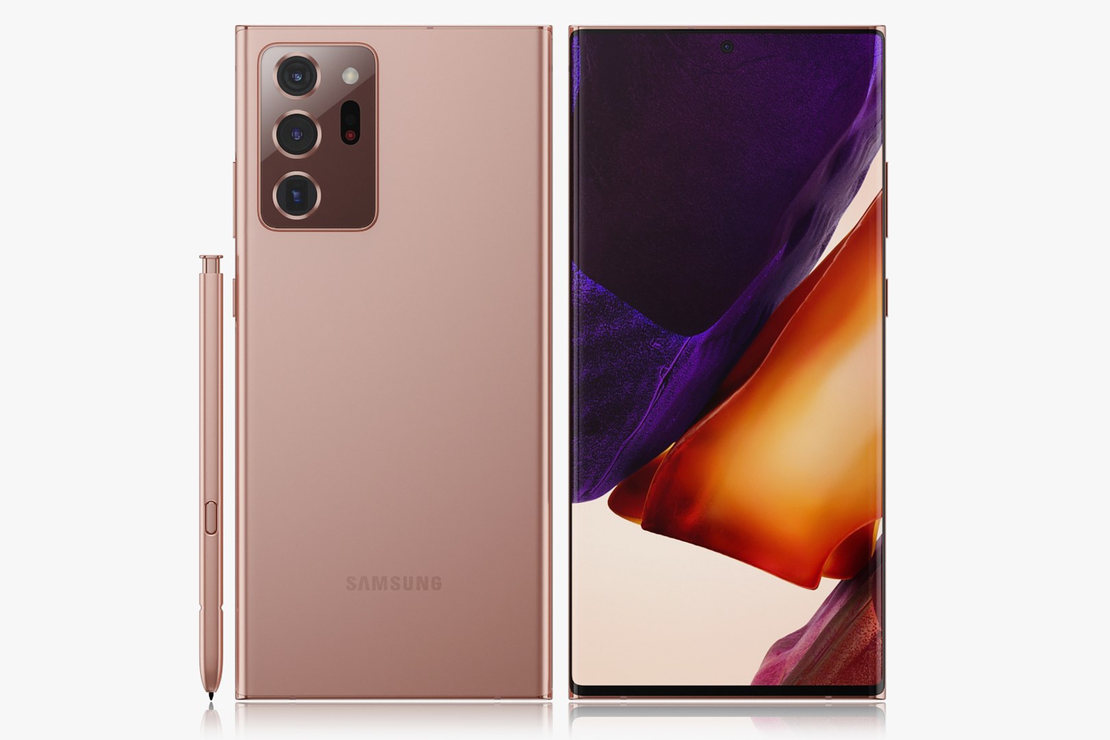 Samsung Galaxy Note 20 Model - TurboSquid 1613740