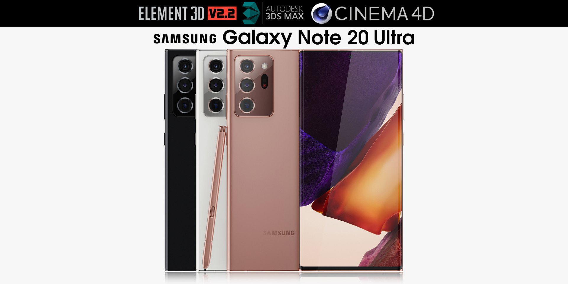 Samsung Galaxy Note 20 Model - TurboSquid 1613740