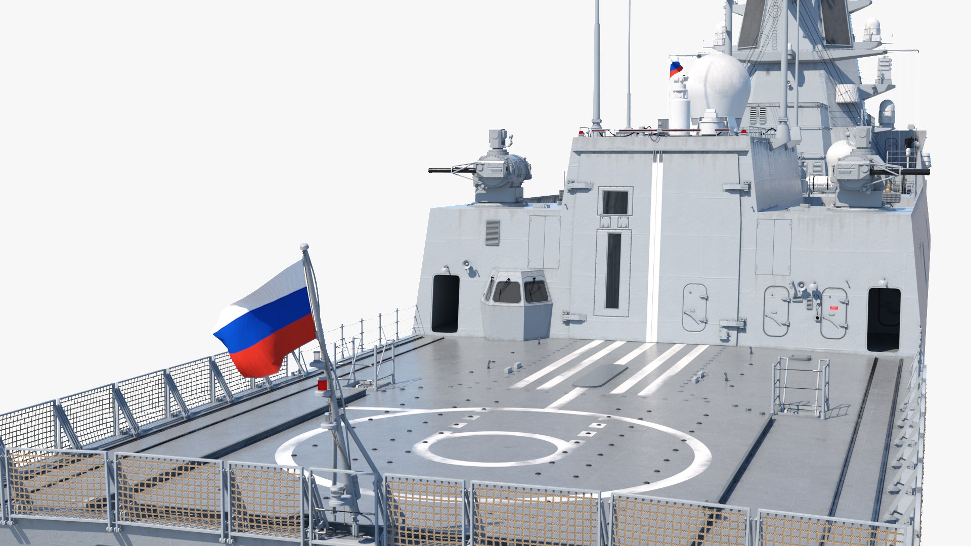 3D Russian Frigate Admiral Gorshkov - TurboSquid 1446956