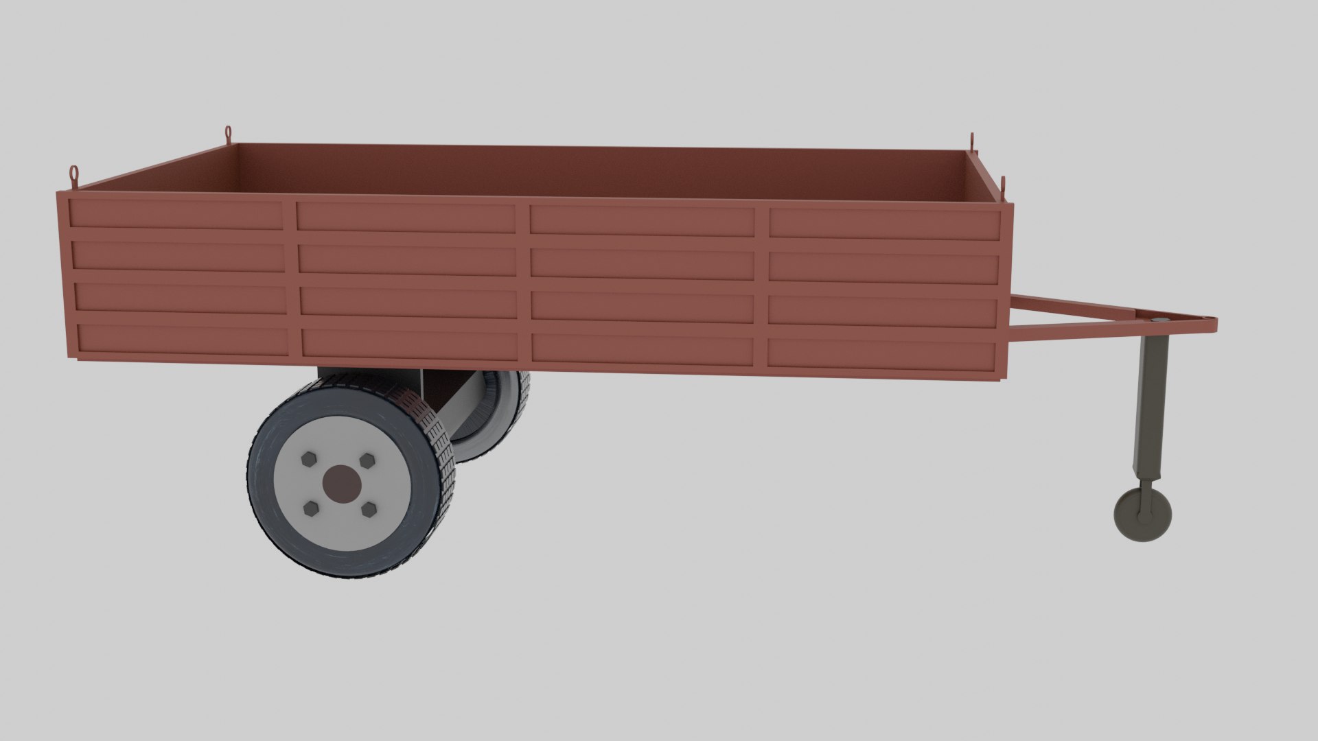 3D Model Tractor Trailer - TurboSquid 1500659
