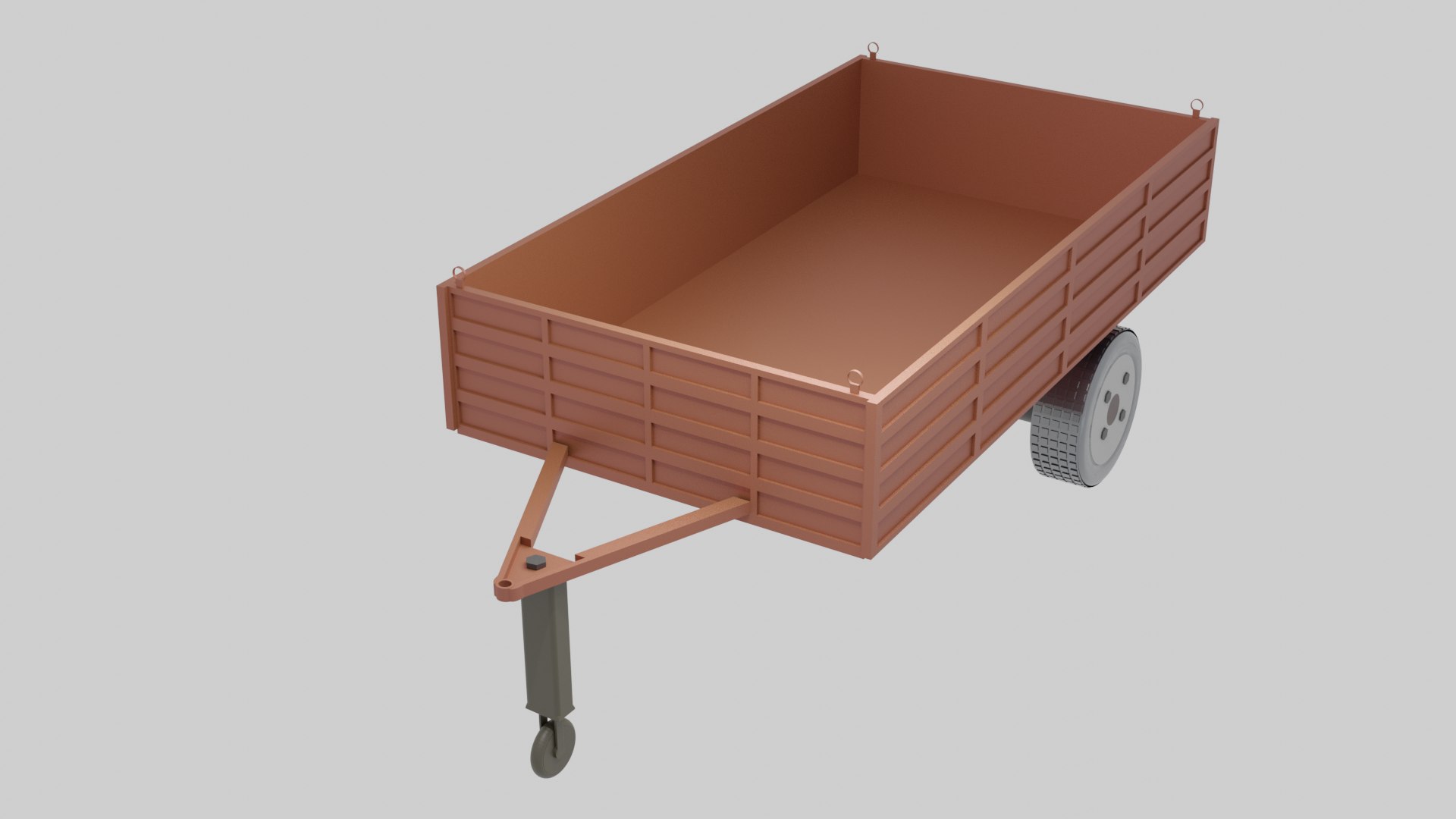 3D Model Tractor Trailer - TurboSquid 1500659