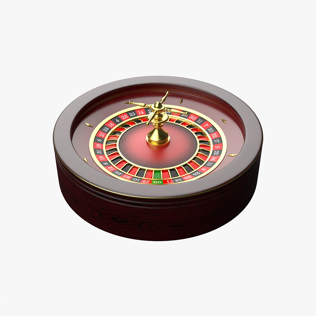 Roulette wheel model - TurboSquid 1627862