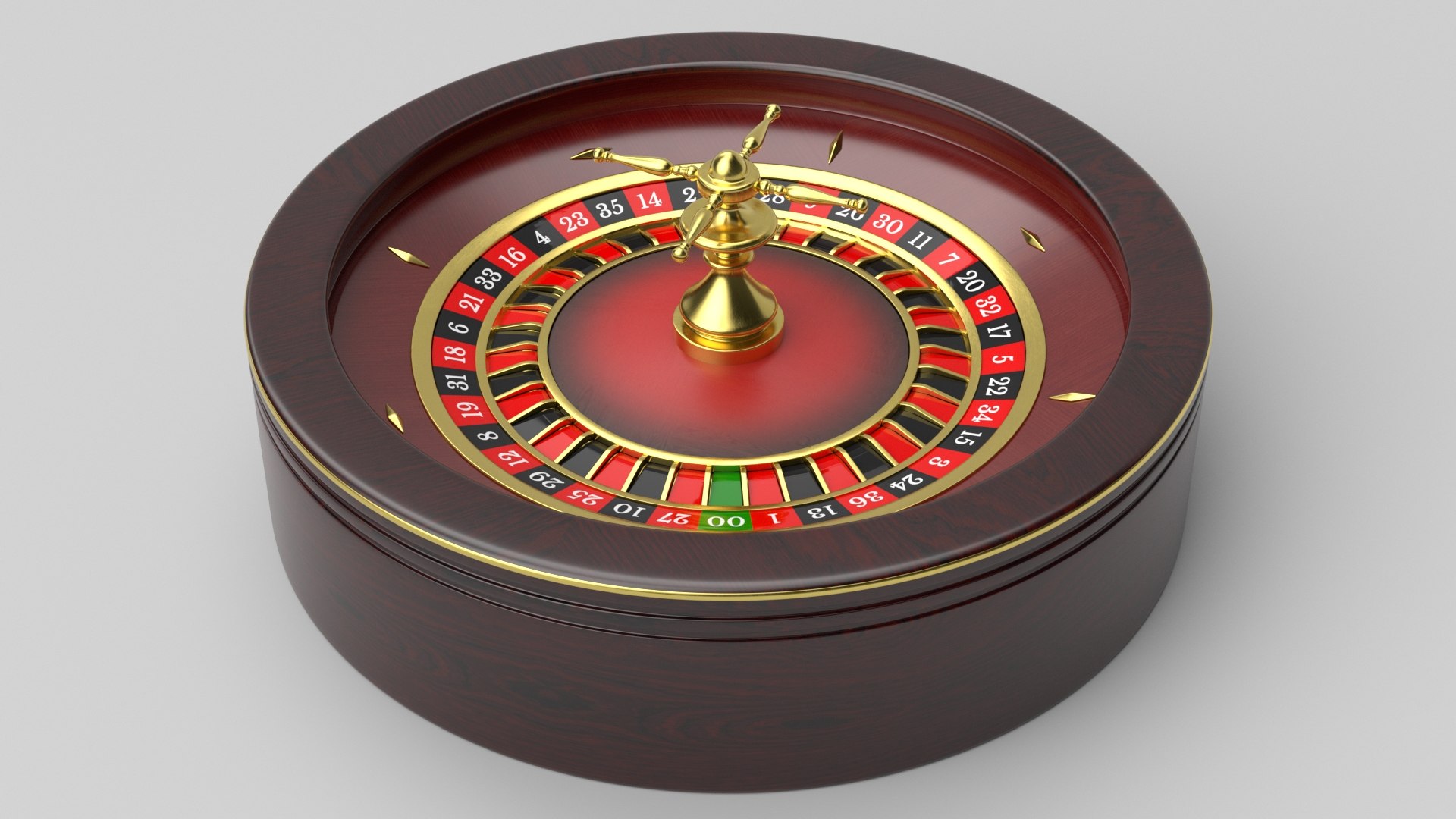 Roulette Wheel Model - TurboSquid 1627862