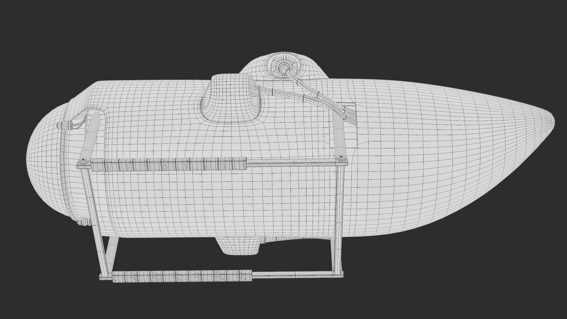 Submarine Touring Ocean Gate Cyclops PBR 3D model - TurboSquid 1754071