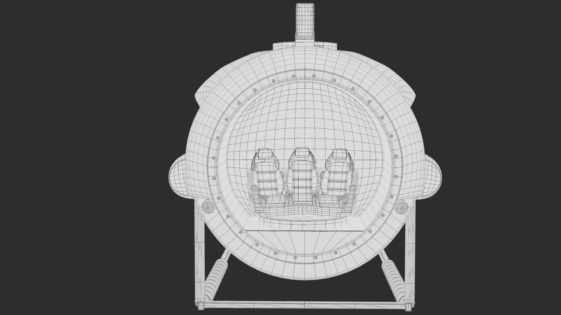 Submarine Touring Ocean Gate Cyclops PBR 3D model - TurboSquid 1754071