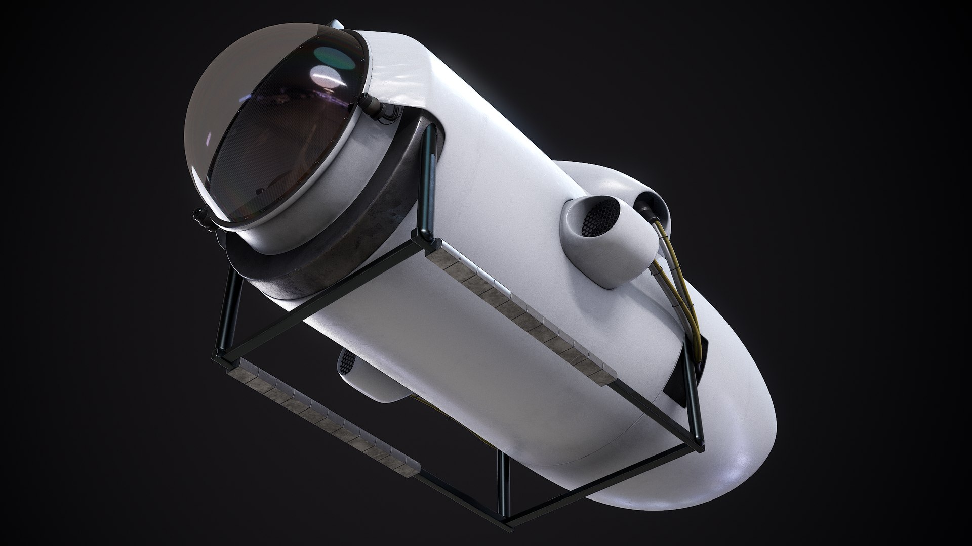 Submarine Touring Ocean Gate Cyclops PBR 3D model - TurboSquid 1754071