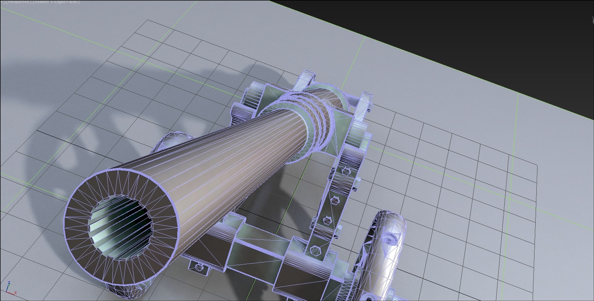 3D Model Cannon Gun - TurboSquid 1422574