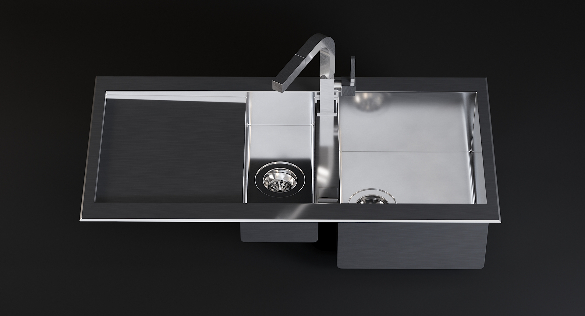 Sink smeg tap 3D model - TurboSquid 1404099