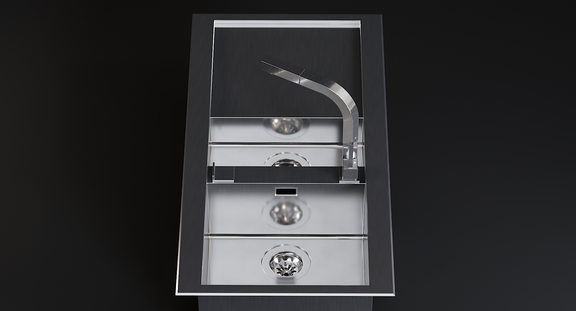 Sink smeg tap 3D model - TurboSquid 1404099