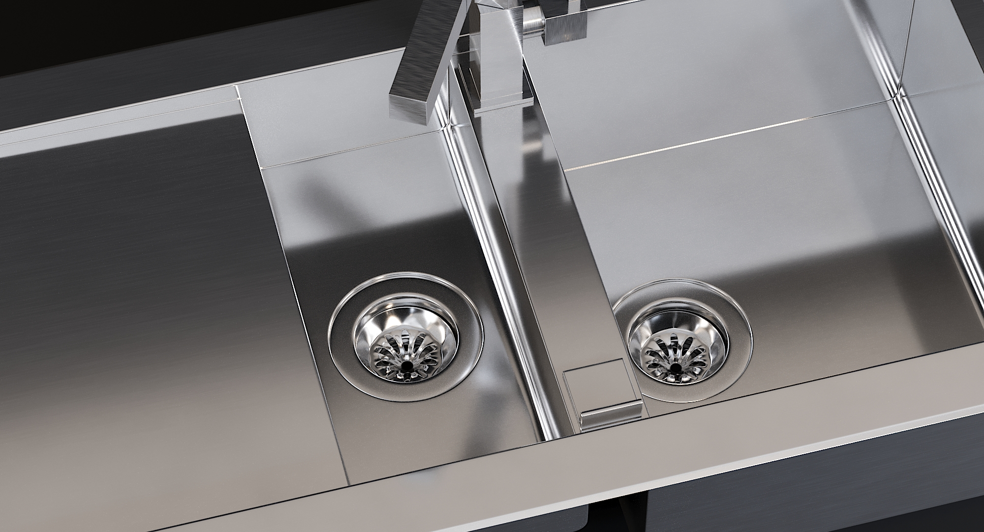 Sink smeg tap 3D model - TurboSquid 1404099