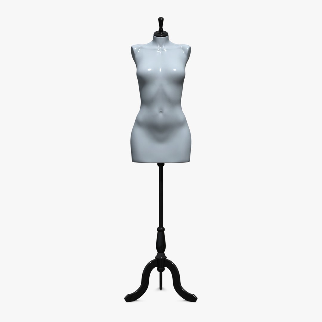 Mannequin Female Torso V1a 3D - TurboSquid 2024457