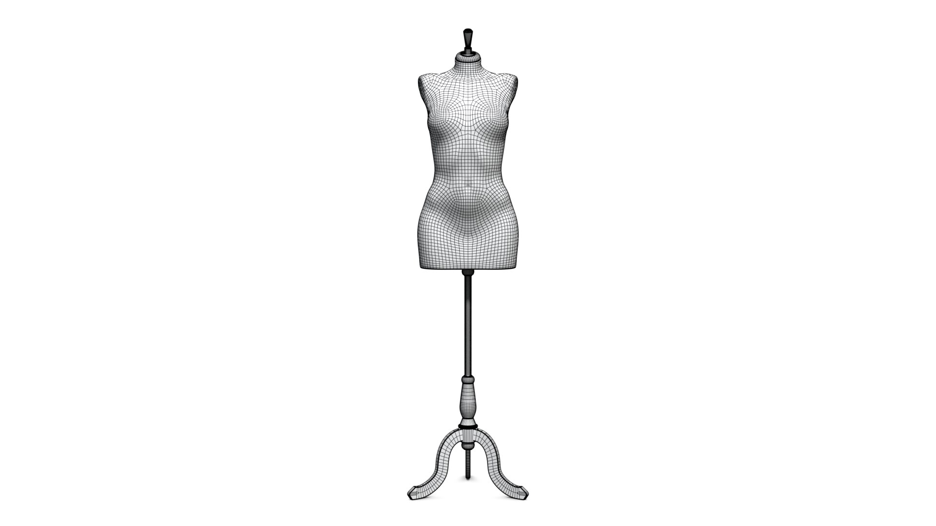 Mannequin Female Torso V1a 3D - TurboSquid 2024457