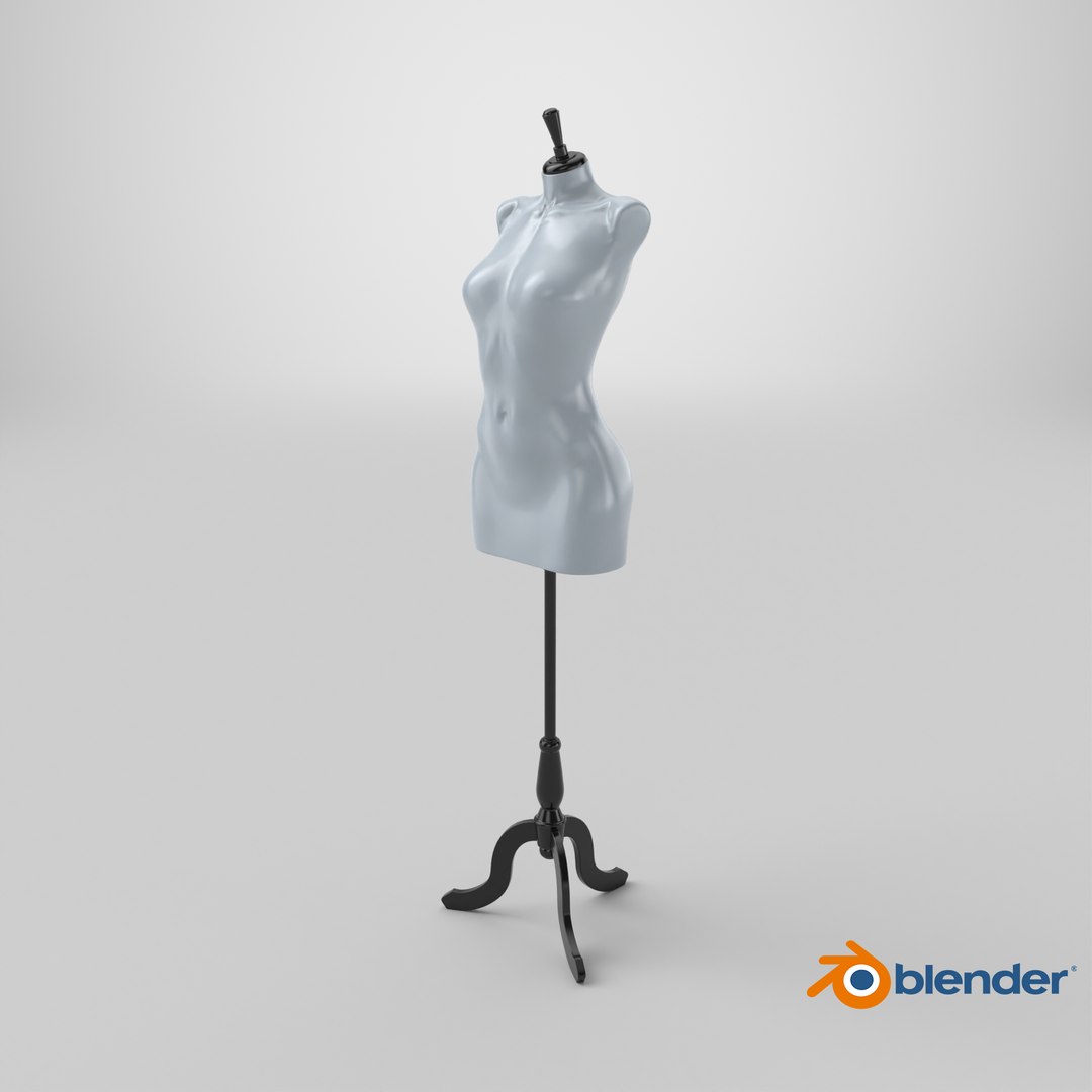 Mannequin Female Torso V1a 3D - TurboSquid 2024457