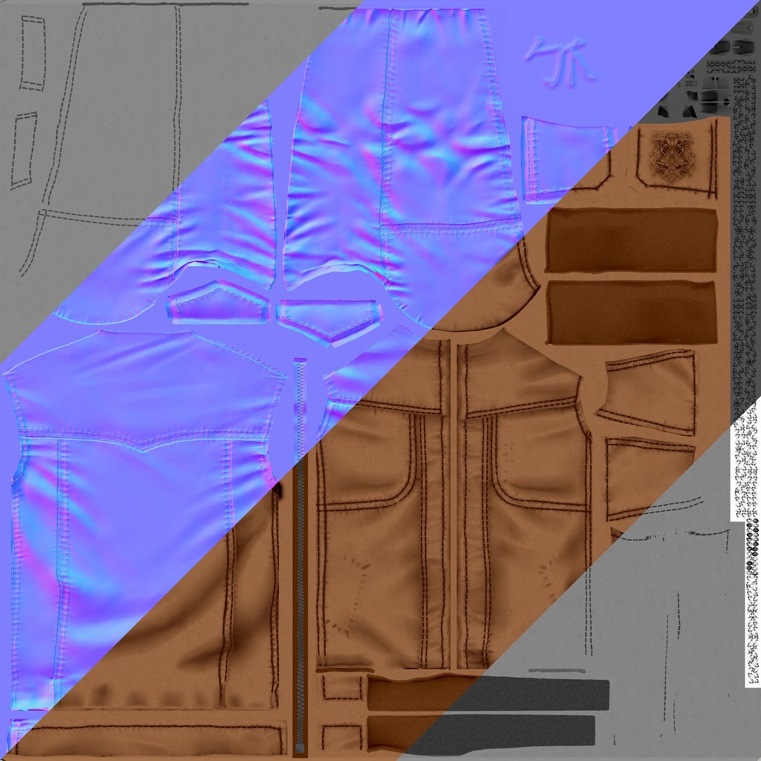 3D Jacket Animation Model - TurboSquid 1416753