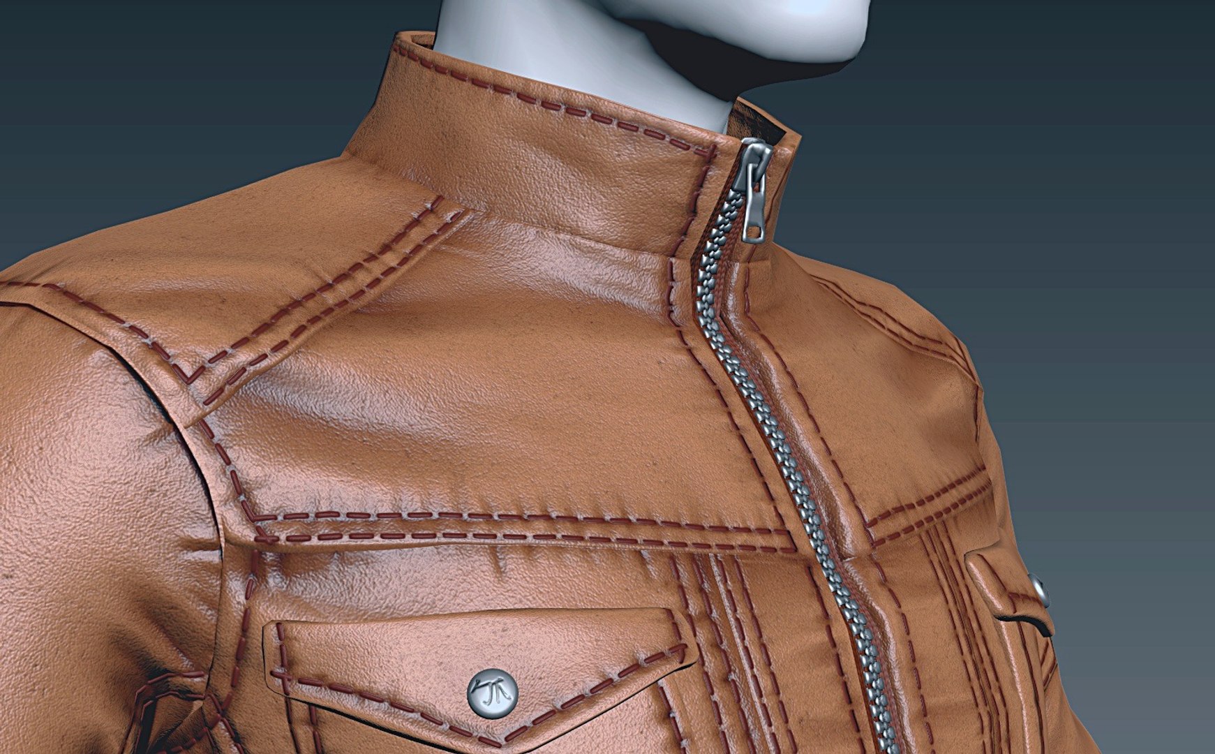 3D Jacket Animation Model - TurboSquid 1416753