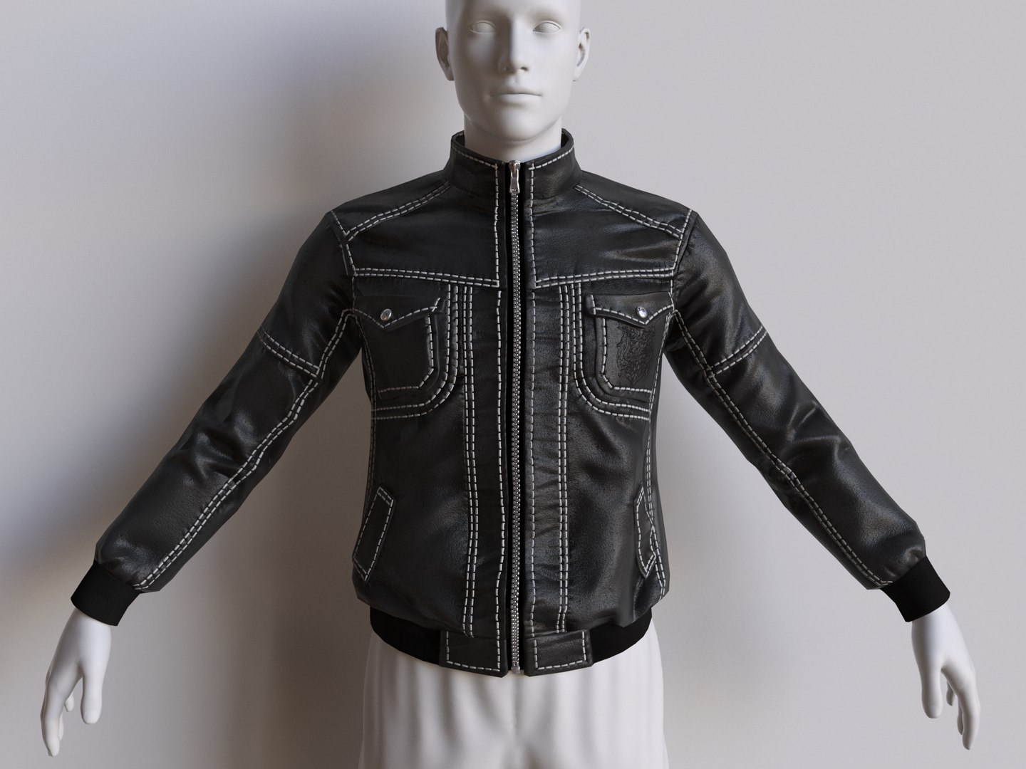 3D Jacket Animation Model - TurboSquid 1416753