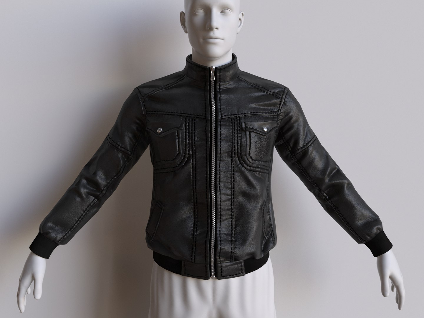 3D Jacket Animation Model - TurboSquid 1416753