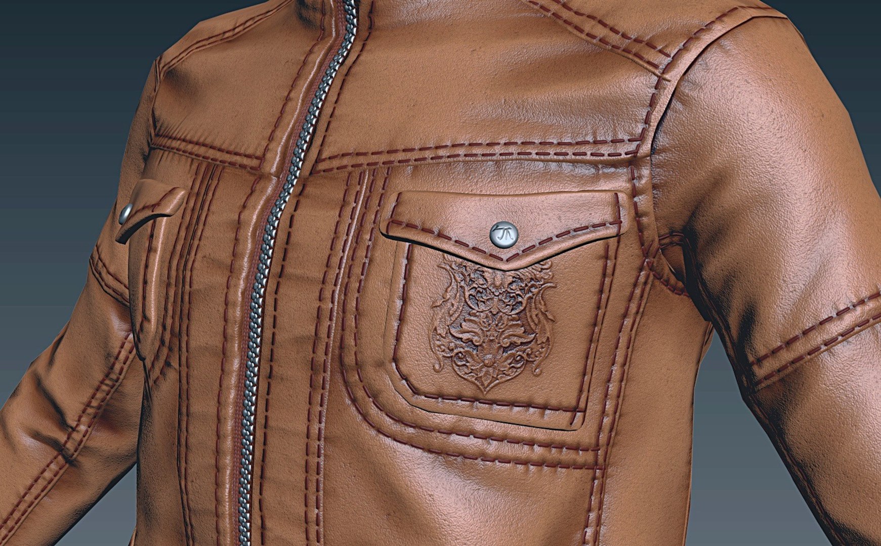 3D Jacket Animation Model - TurboSquid 1416753
