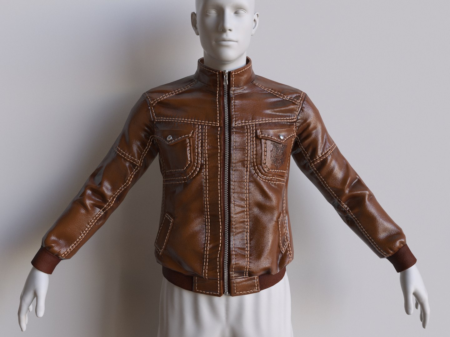 3D Jacket Animation Model - TurboSquid 1416753