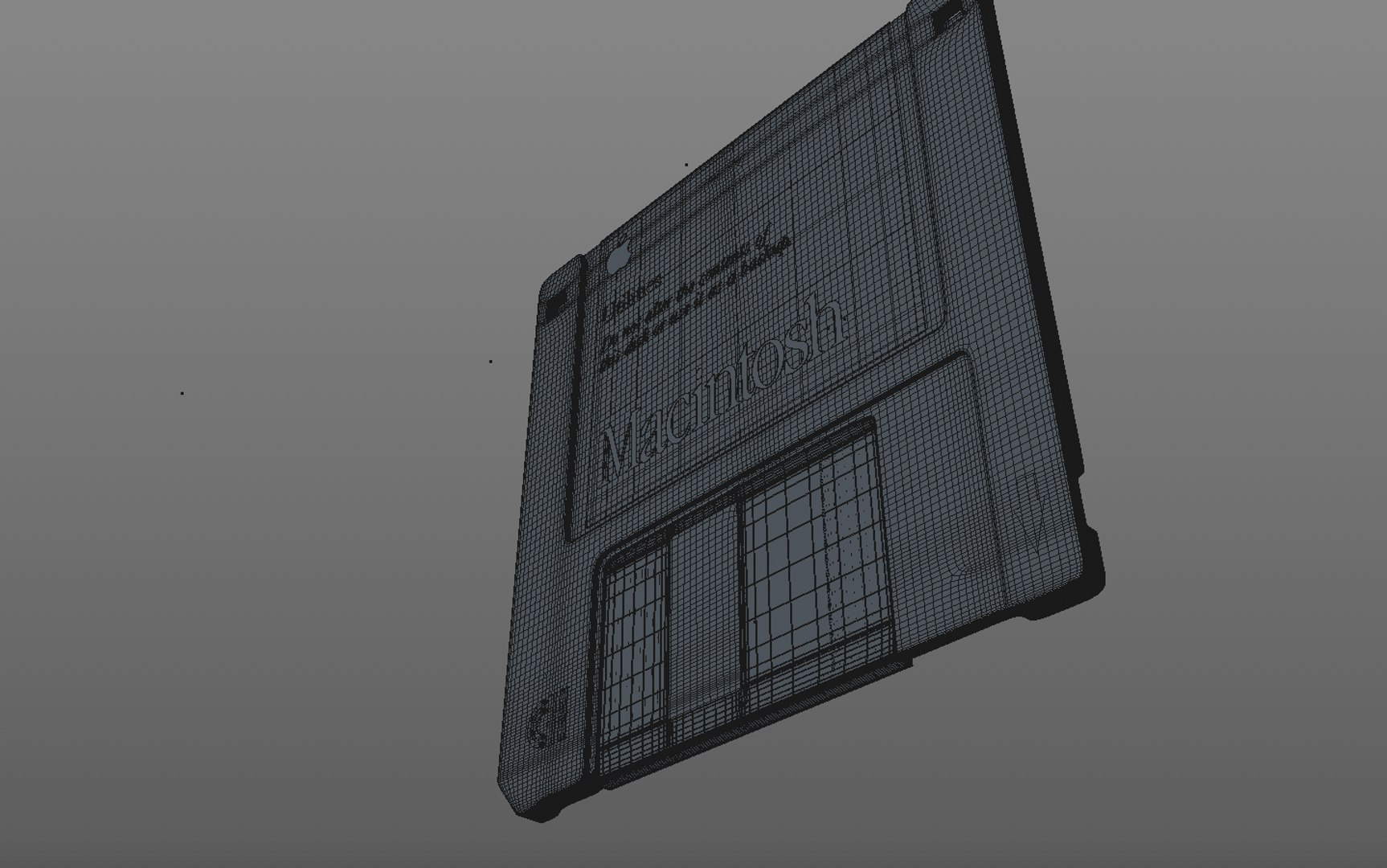 Apple Macintosh Floppy Disk 3D Model - TurboSquid 1414920