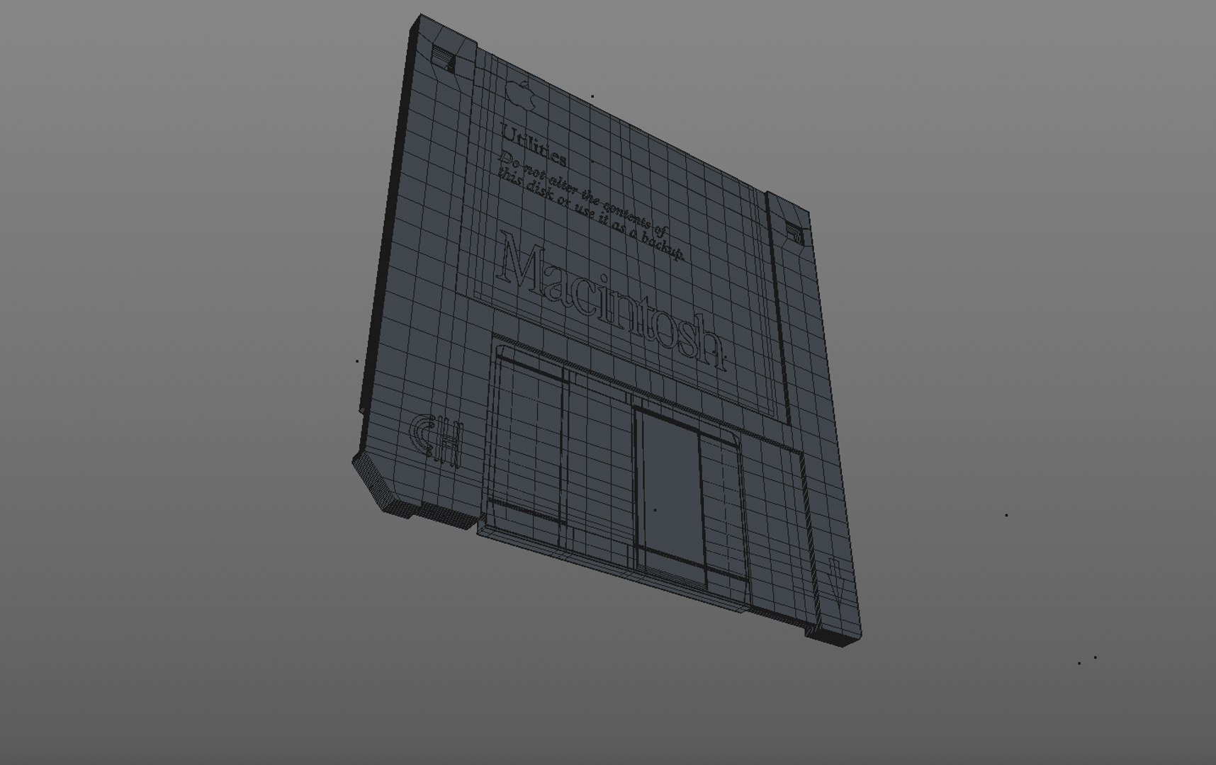 Apple Macintosh Floppy Disk 3D Model - TurboSquid 1414920
