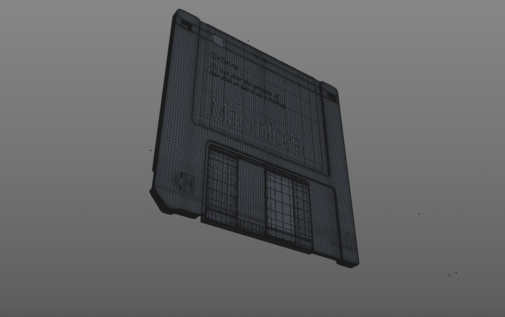 Apple Macintosh Floppy Disk 3D Model - TurboSquid 1414920