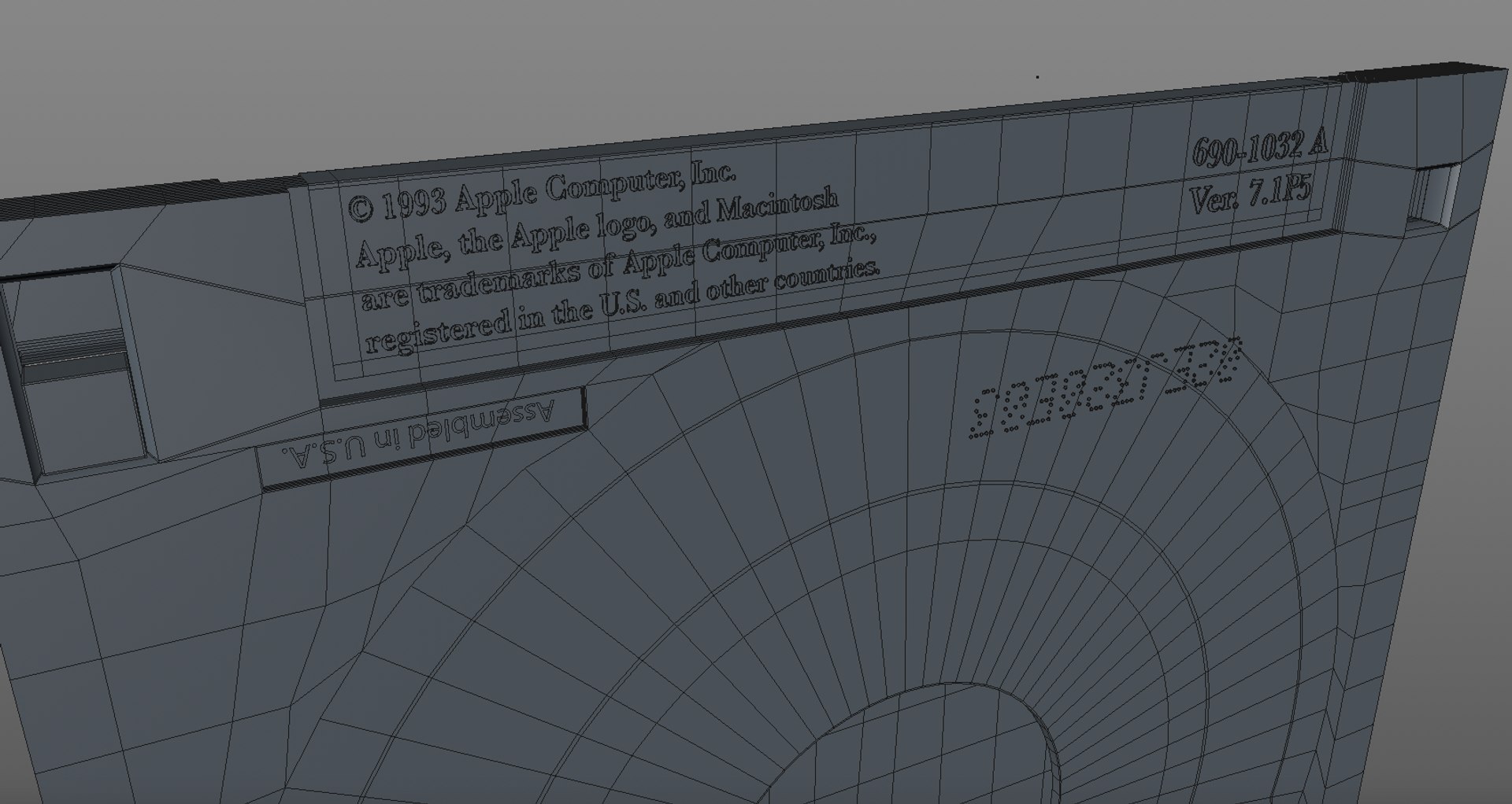 Apple Macintosh Floppy Disk 3D Model - TurboSquid 1414920