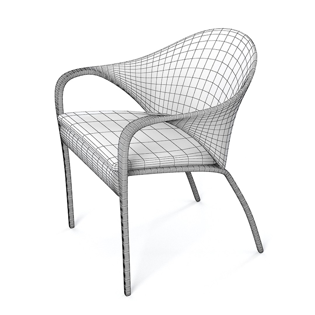 3d Dedon Tango Wicker Model