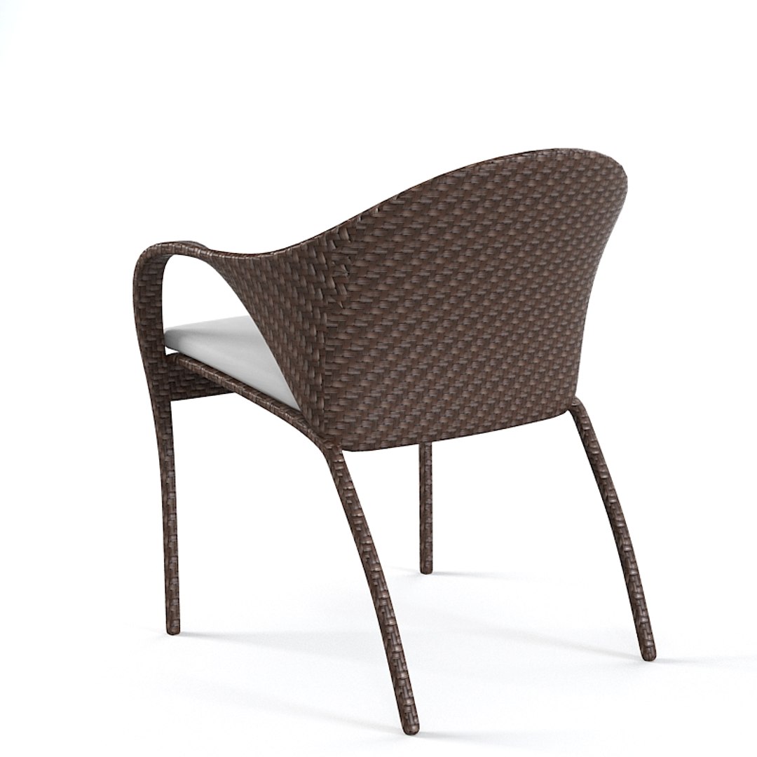 3d Dedon Tango Wicker Model
