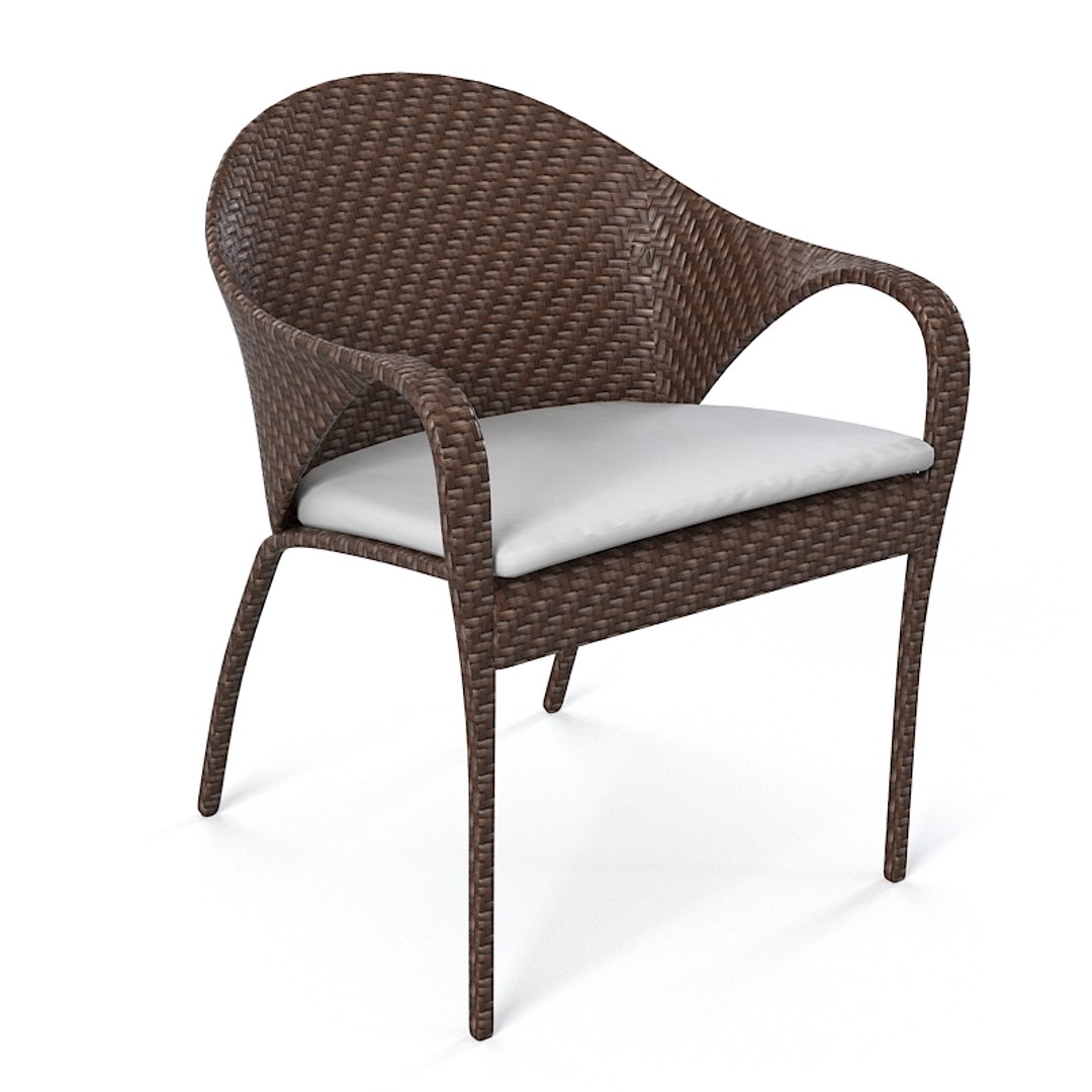 3d Dedon Tango Wicker Model