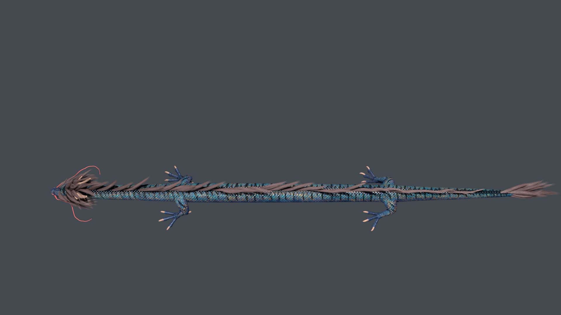 Chinese Dragon Loong 3D Model - TurboSquid 2219080
