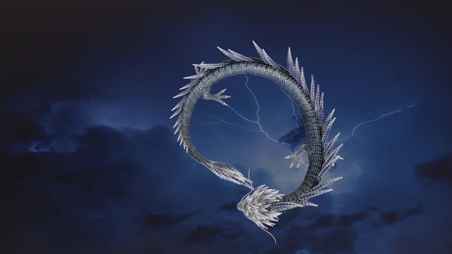 Chinese Dragon Loong 3D Model - TurboSquid 2219080