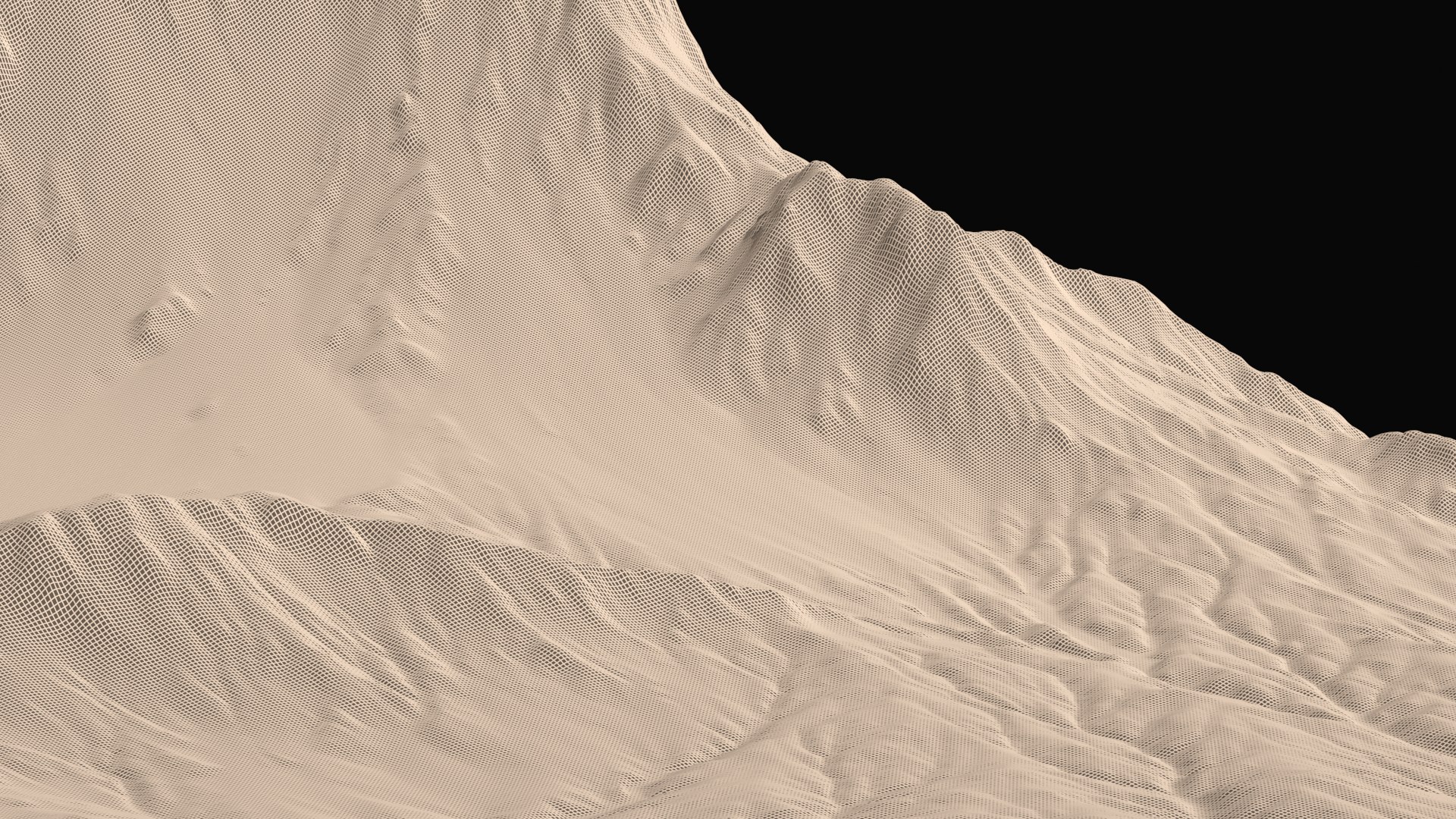 Snowy mountain small ridge model - TurboSquid 1826157