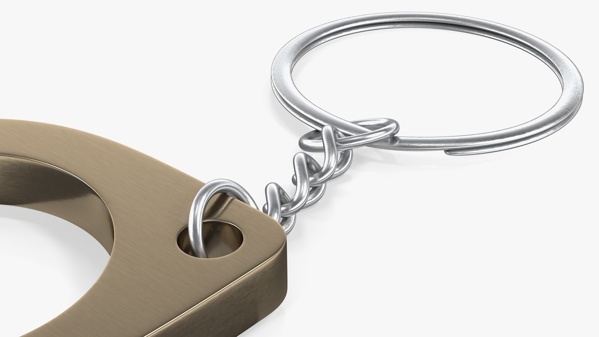 3D touch tool keychain brass - TurboSquid 1625858
