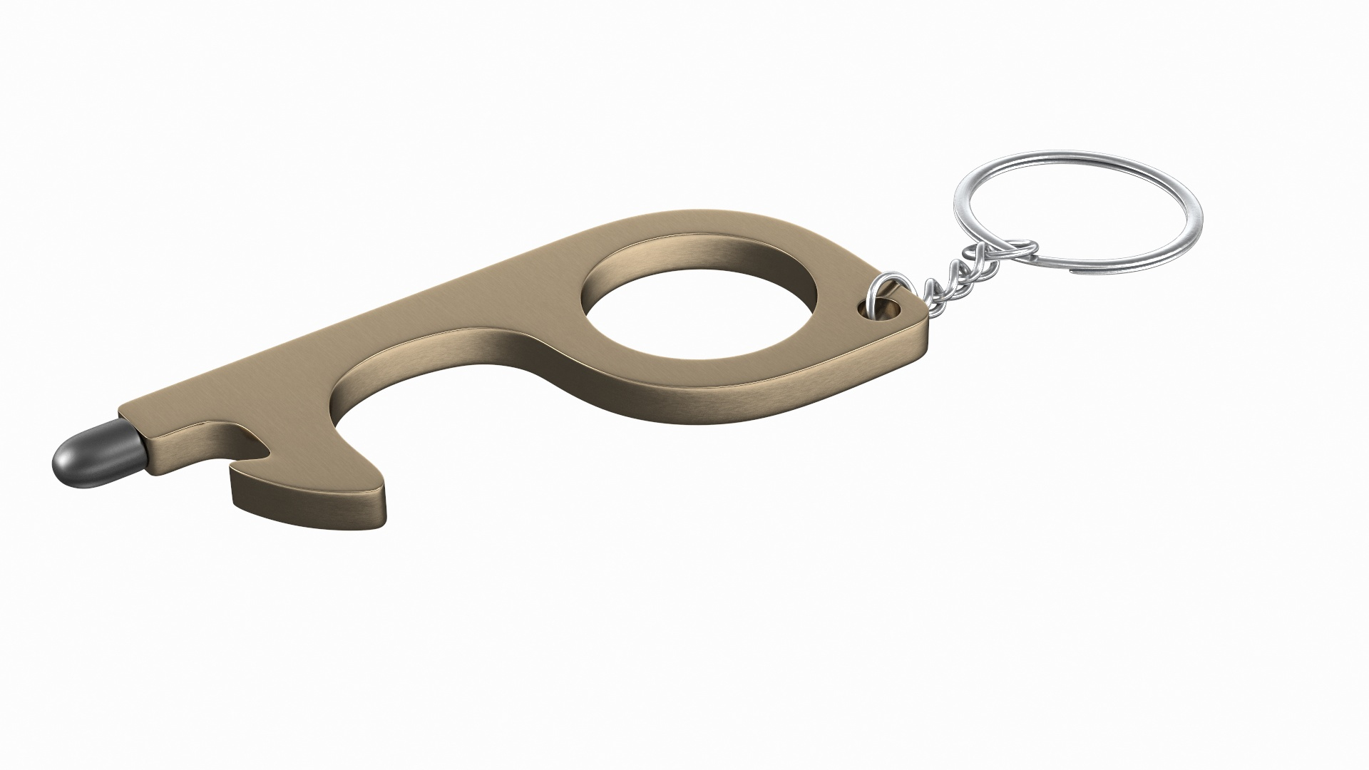 3D touch tool keychain brass - TurboSquid 1625858