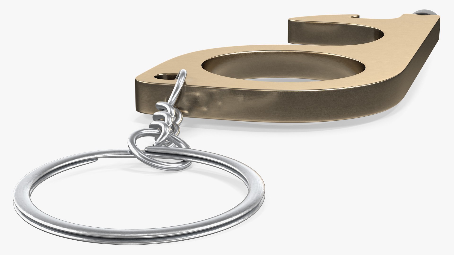 3D touch tool keychain brass - TurboSquid 1625858