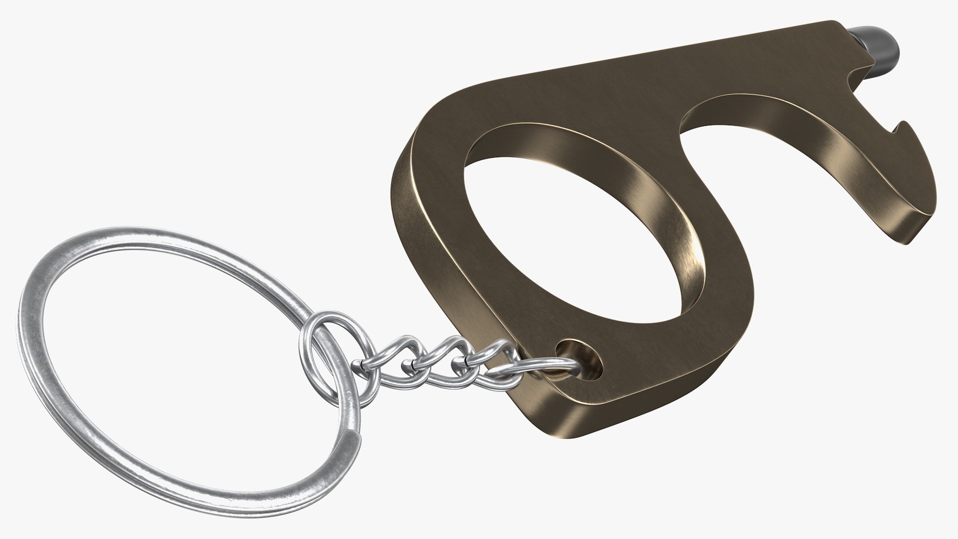 3D touch tool keychain brass - TurboSquid 1625858