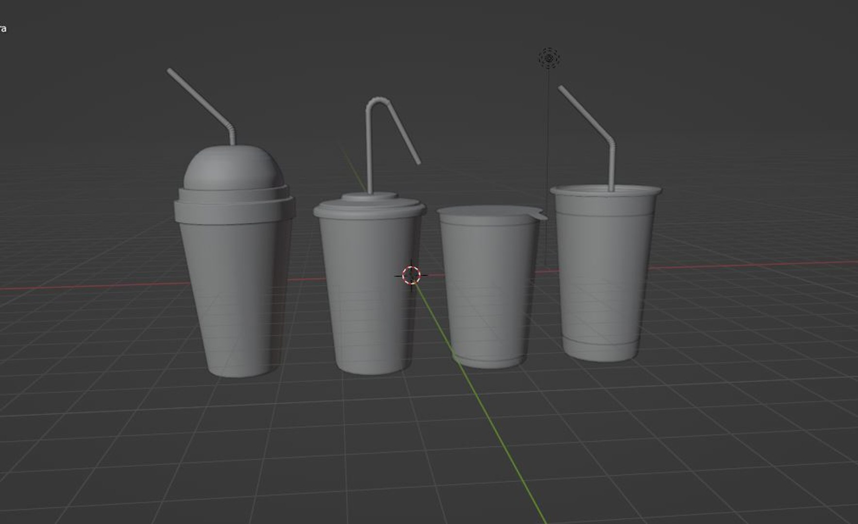 3D Paper Cup Low-poly 3D Model Model - TurboSquid 2349313