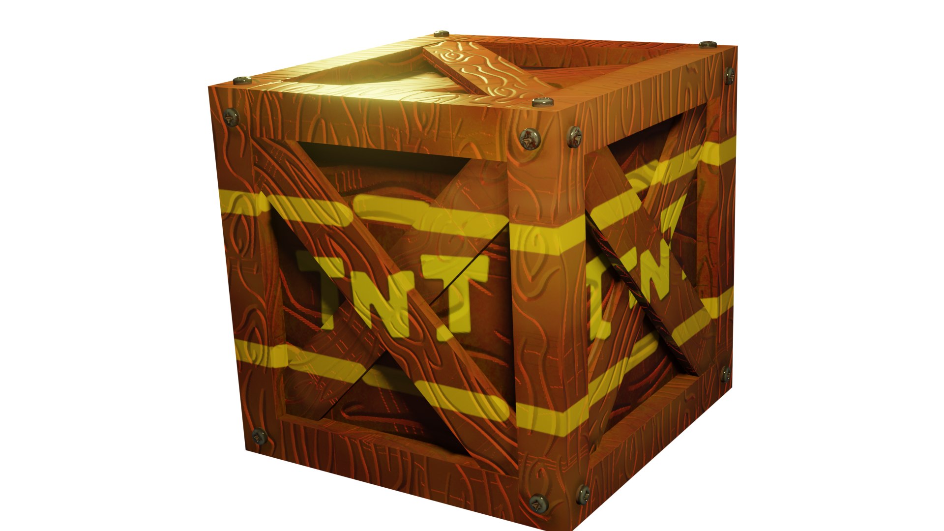 3D Box Tnt Model - TurboSquid 1763350