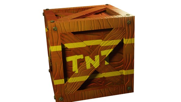 3D Box tnt model - TurboSquid 1763350